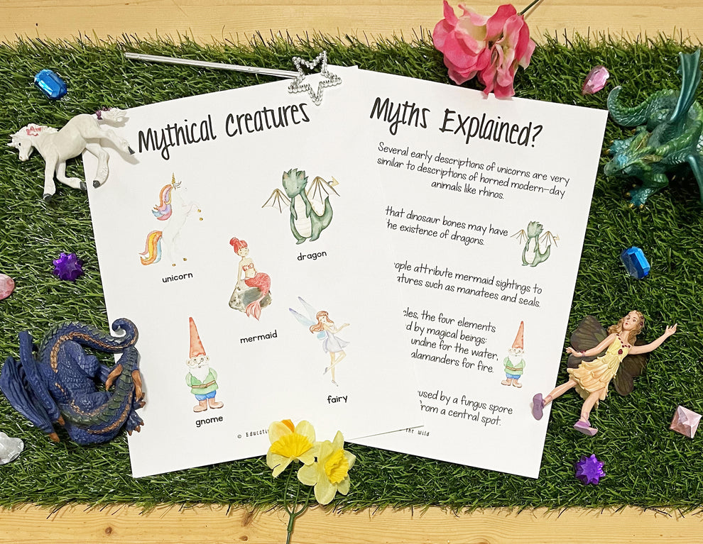 Mythical Creatures Unit Study – Educating in the Wild